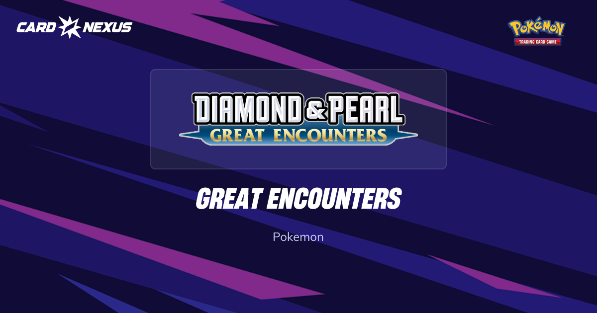 Great Encounters (GREAT-ENCOUNTERS) Pokémon Cards — Buy, Prices ...
